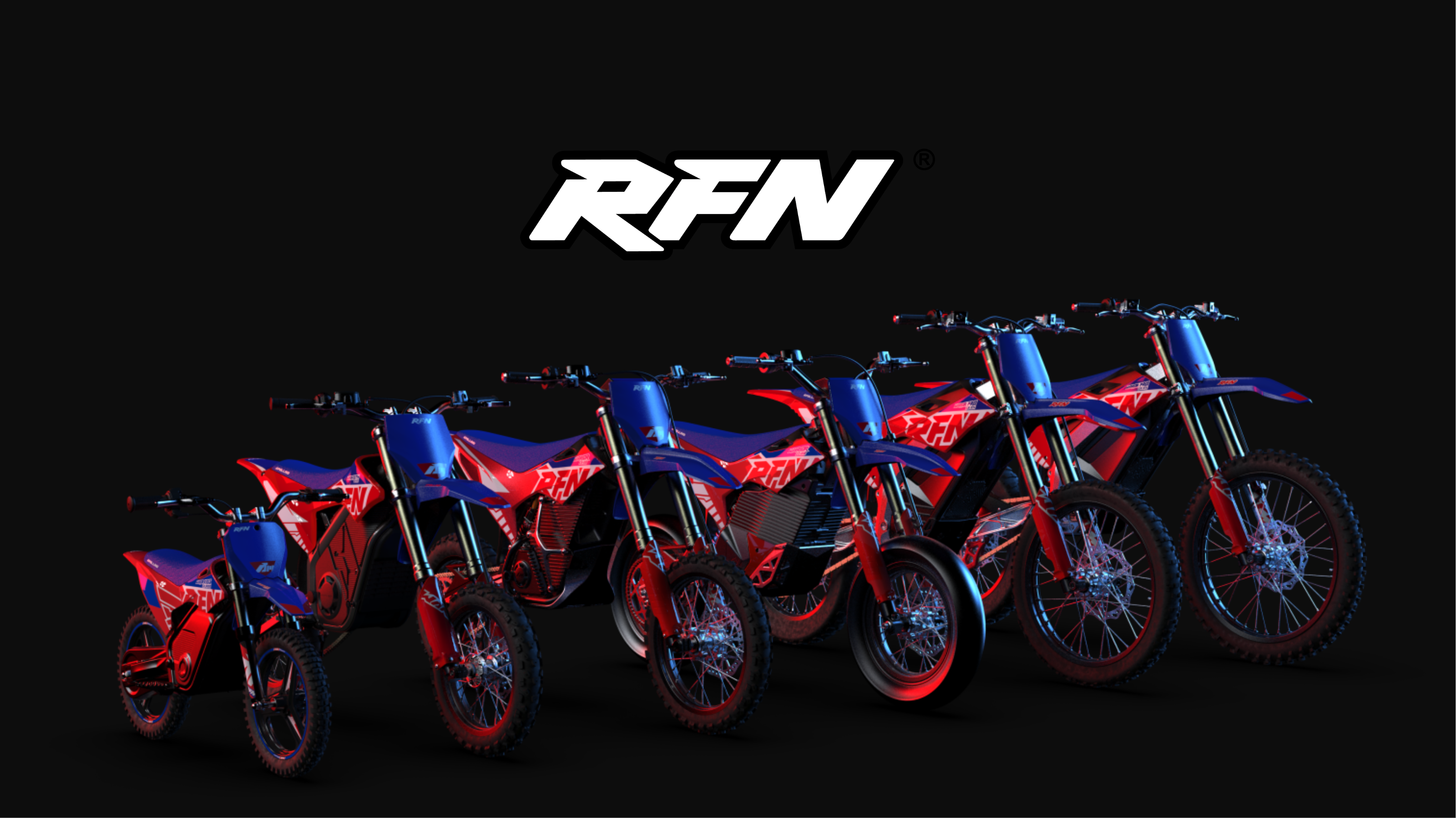 RFN® “WARRIOR” Series Electric Off-Road Motorcycles
